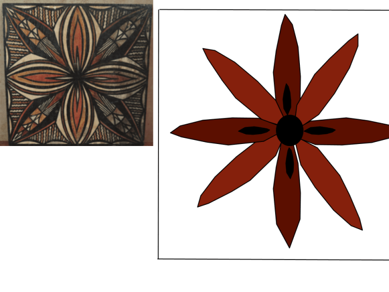 Samoan patterns – Wainui @ Rawhiti School
