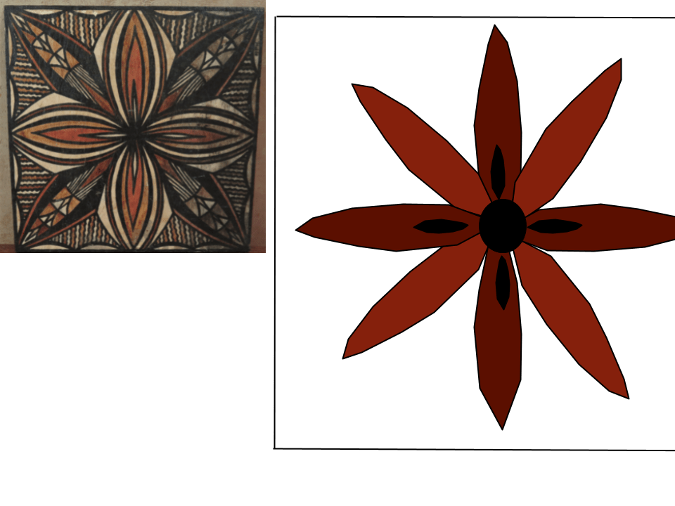 Samoan patterns – Wainui @ Rawhiti School